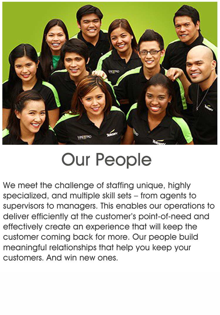 Services & Solutions – Pilipinas Teleserv
