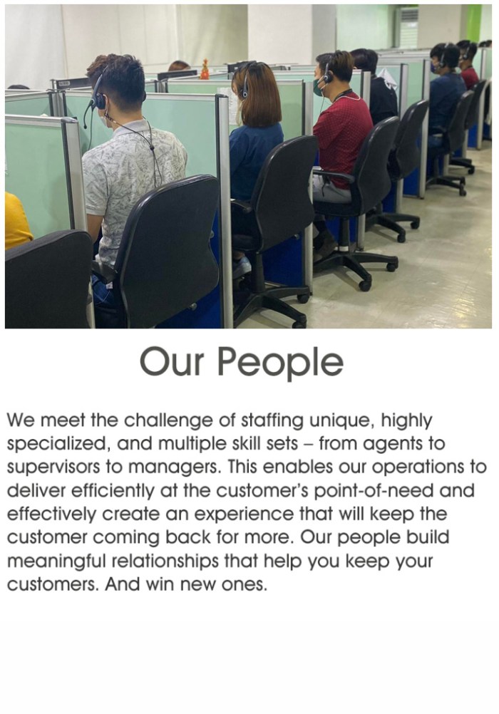 Services & Solutions – Pilipinas Teleserv